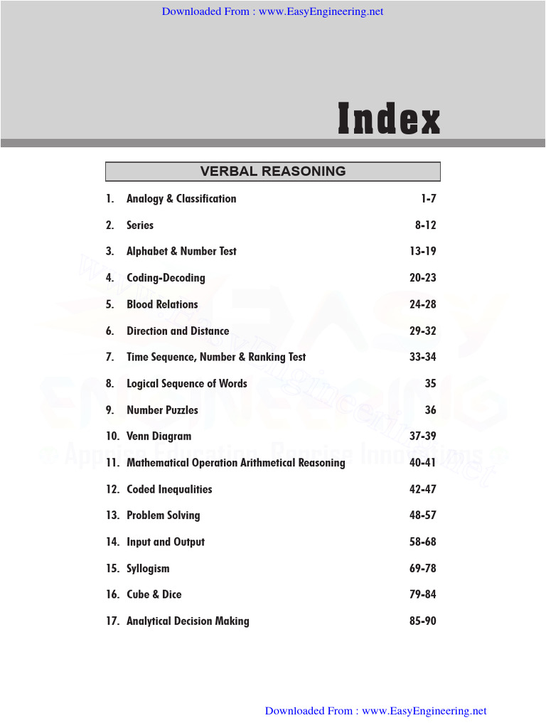 Tricks For Reasoning | PDF | Reason | Numbers