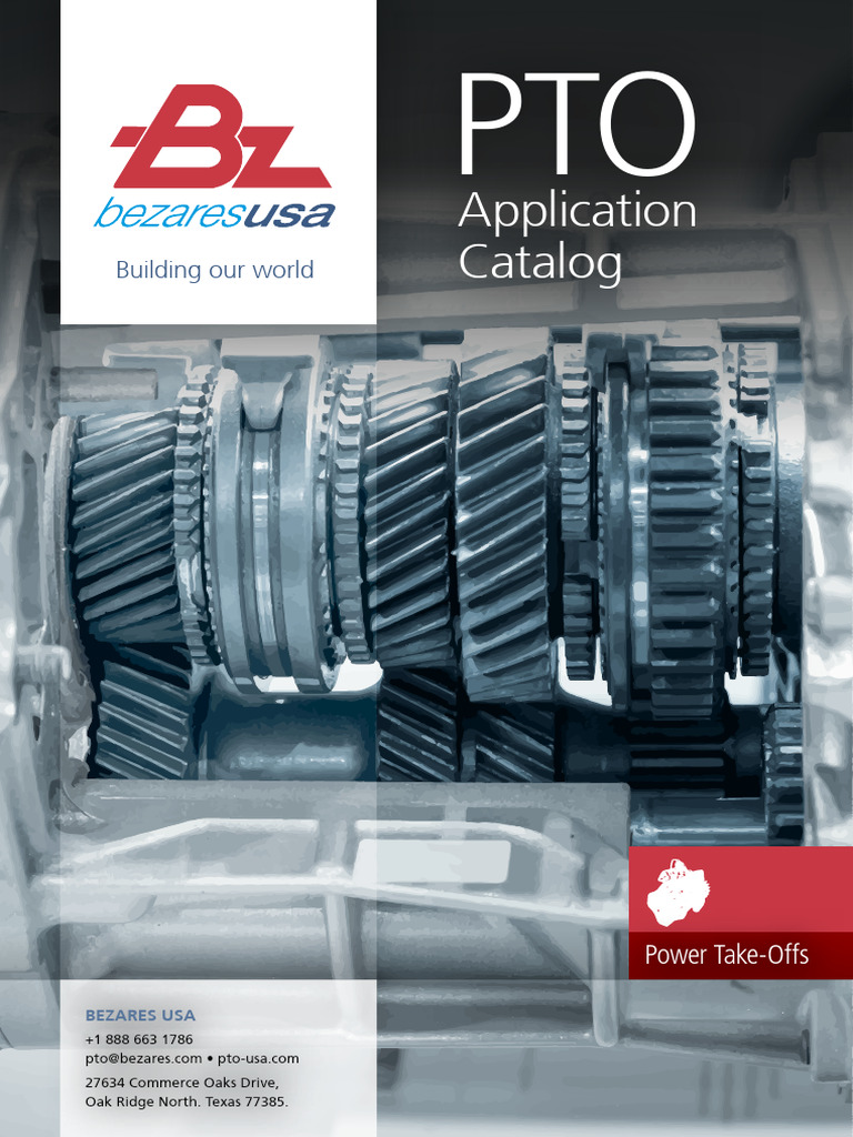 Bezares PTO Application Catalog | PDF | Motor Vehicle | Engineering