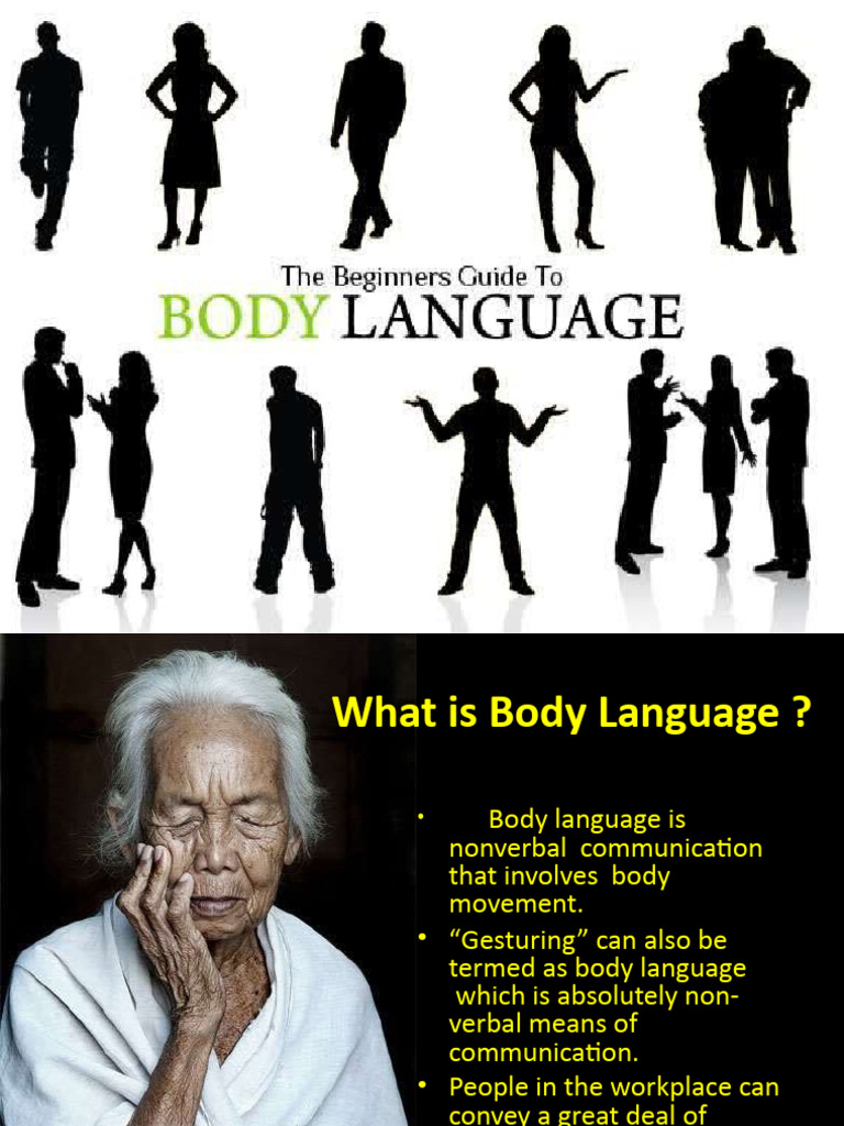 Understanding Body Language Signals | PDF | Body Language | Nonverbal ...
