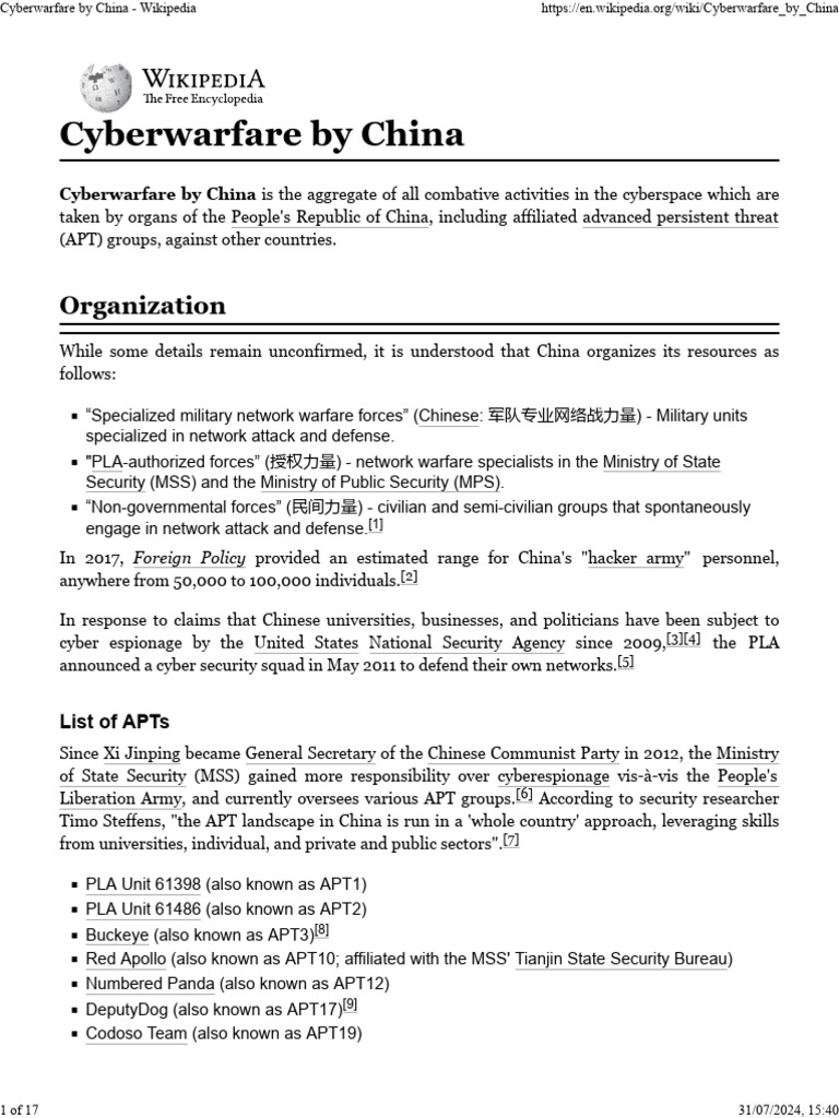 Cyber | PDF | Cyberwarfare | Security