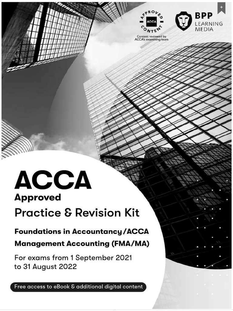 Fma BPP Kit-22 | PDF | Forecasting