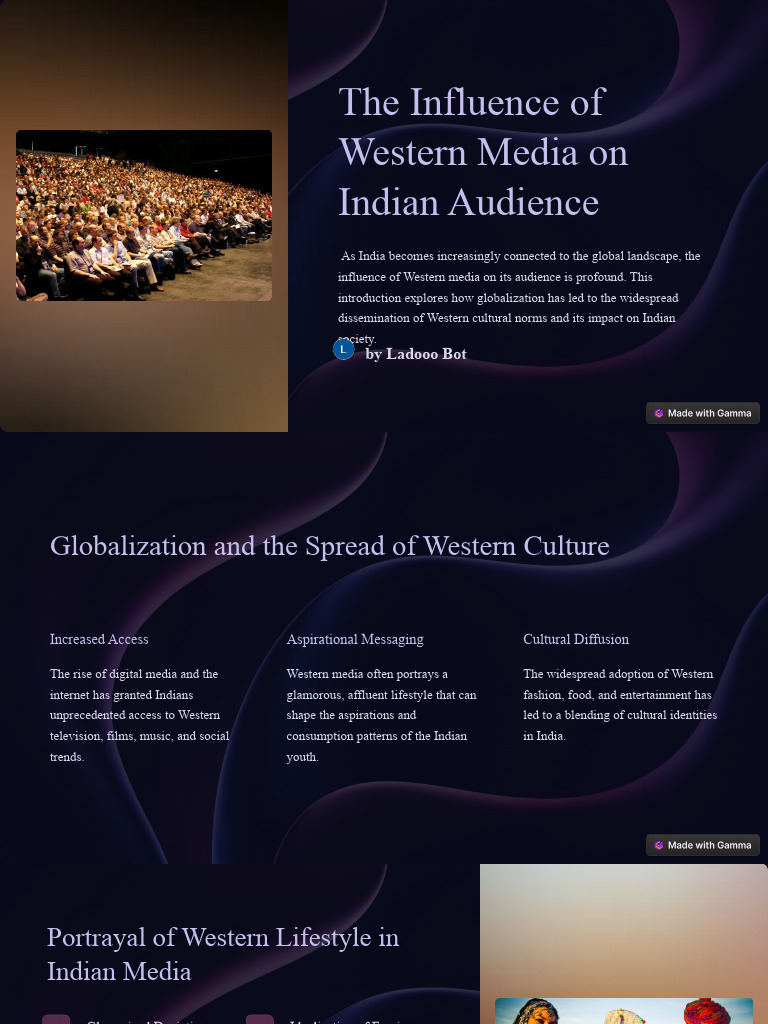 The Influence of Western Media On Indian Audience | PDF | Consumerism ...