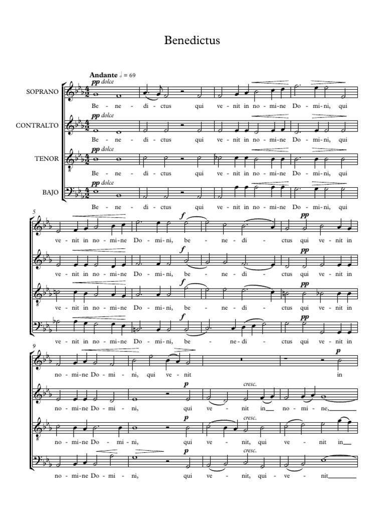 Benedictus | PDF