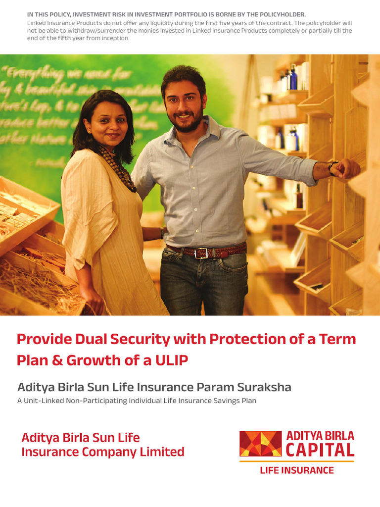 ABSLI Param | PDF | Investing | Money Market Fund