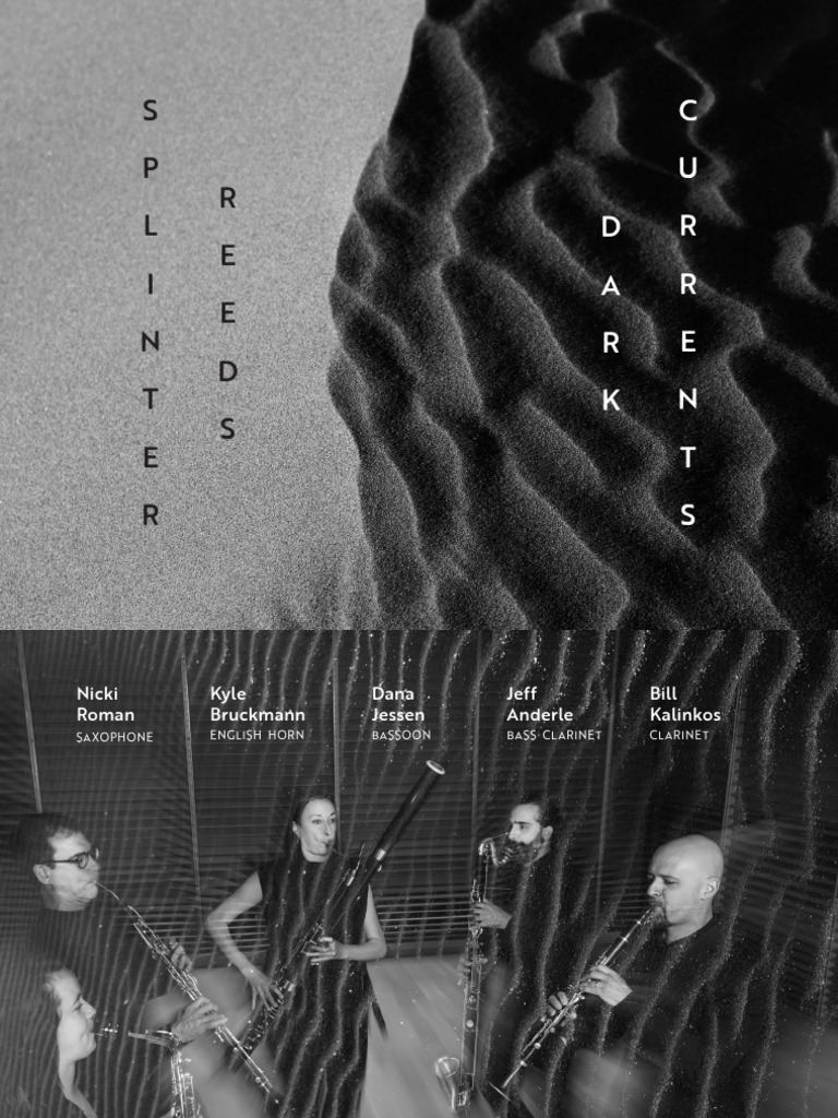 CA21201 - Splinter Reeds - Dark Currents - Digital Booklet | PDF | Music Industry | Classical Music