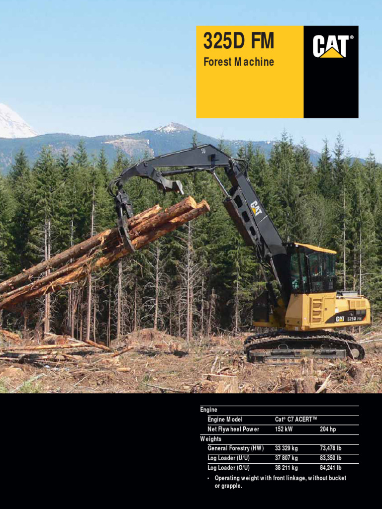 (Cat) 325D FM | PDF | Engines | Horsepower
