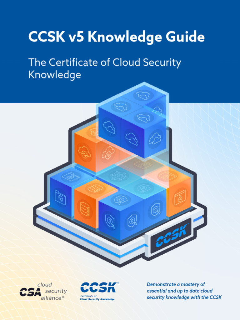 CCSK v5 Knowledge Guide | PDF | Computer Security | Security