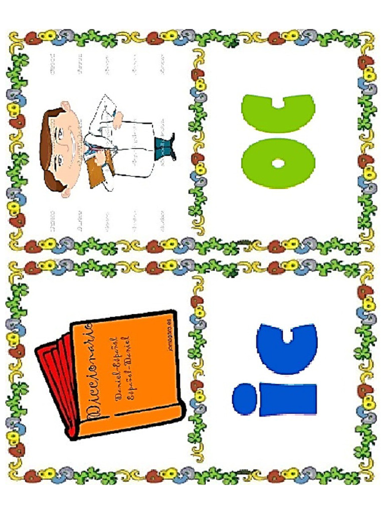 Ac Ec Ic Oc Uc Silabas Inversas | PDF