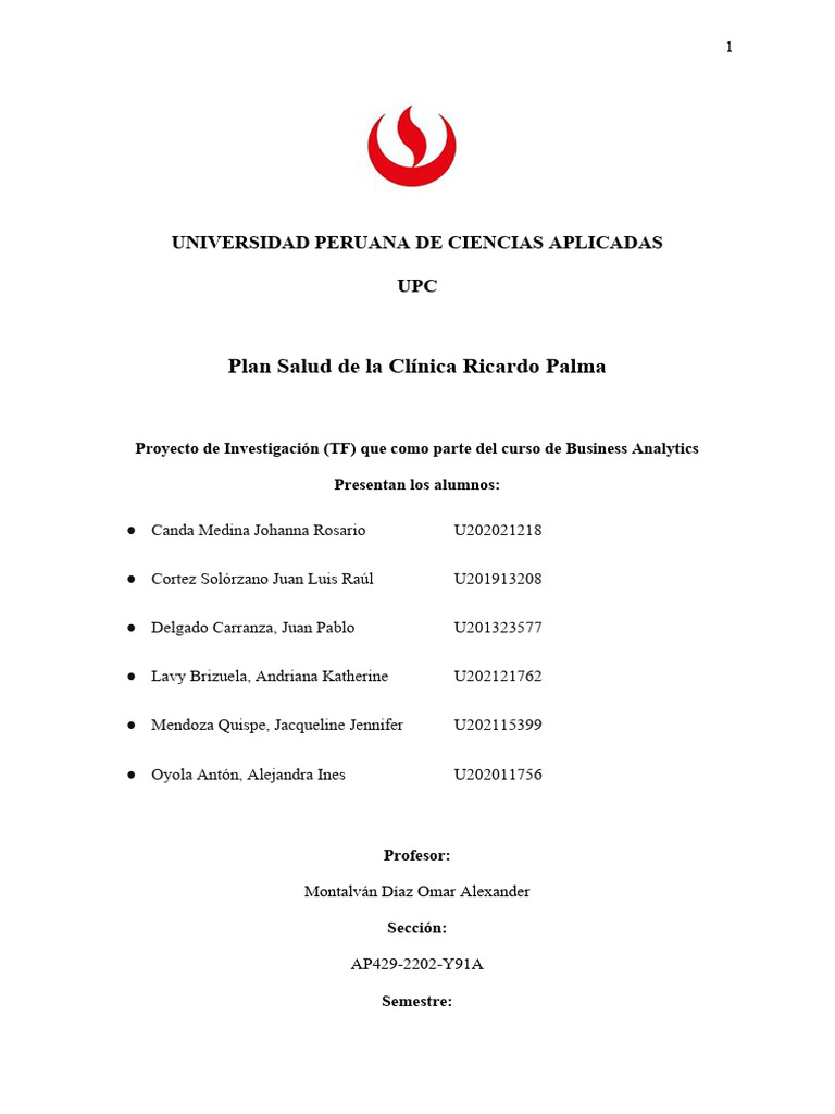 TRABAJO FINAL - Business Analytics - Y91A - GRUPO 3 AP429-2202-MDOA ...