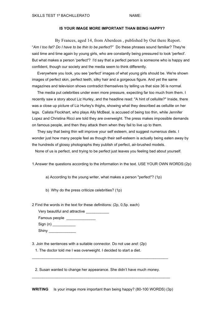Skills Test 2 | PDF