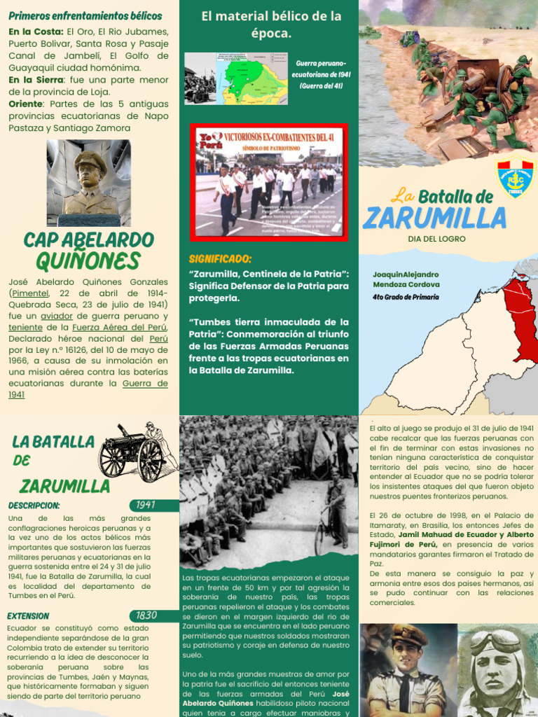 Batalla de Zarumilla | PDF | Perú | América del Sur