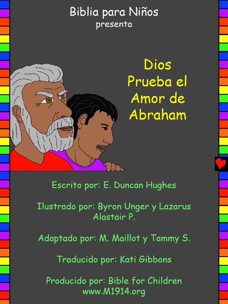 5 Clase. Dios Prueba El Amor de Abraham | PDF | Abrahán | Pecado