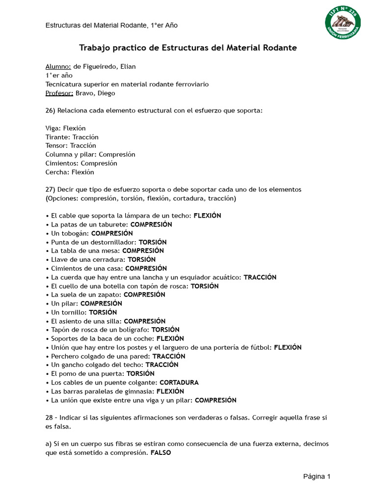 Estructuras Del Material Rodante | PDF | Viga (Estructura) | Ingeniería ...