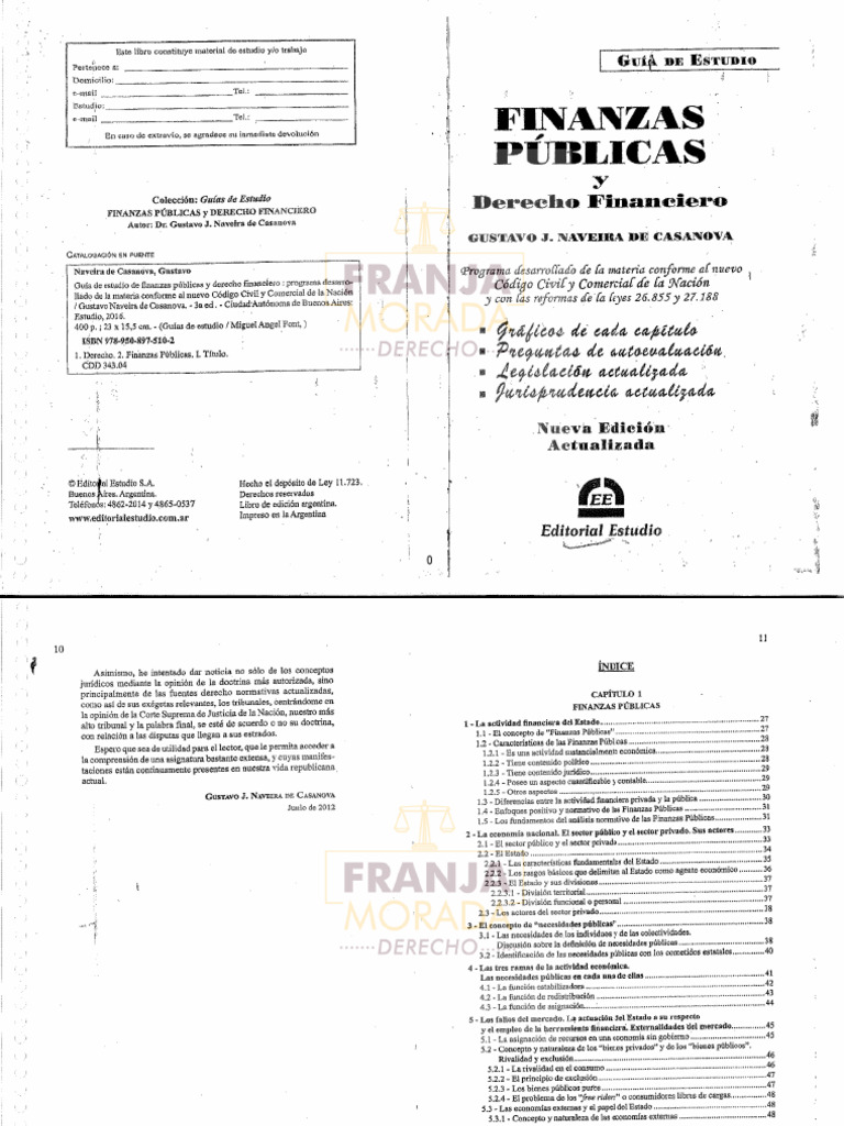 Guia Finanzas Publicas | PDF