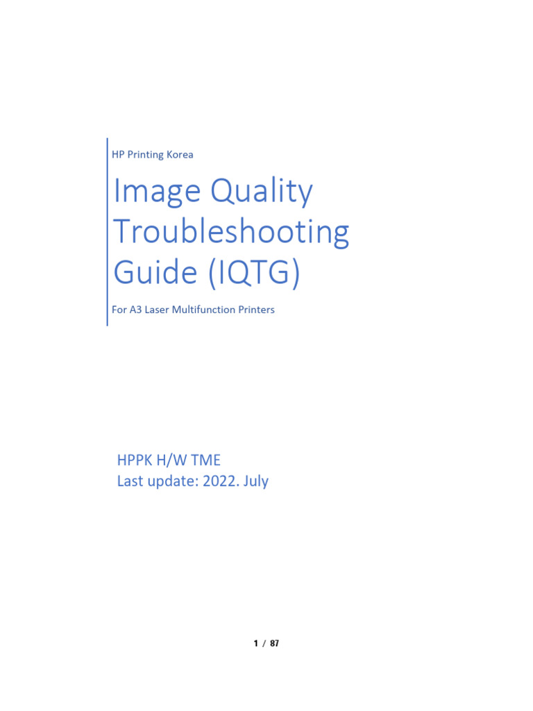 Quality Guide | PDF | Image Scanner | Printer (Computing)