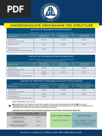 AUCA Fee Structure 2024 2025 ALL | PDF | Fee | Rwanda