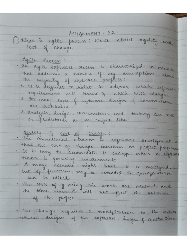 SEPM Assignment-2 | PDF