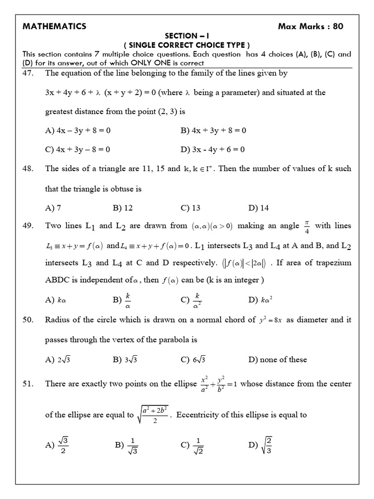 Coordinate Geo - 1 | PDF | Euclidean Geometry | Elementary Geometry