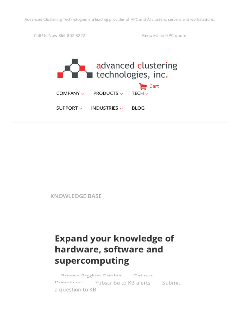 How To Expand An Existing LSI Raid Array Using MegaCli - Advanced Clustering Technologies | PDF ...