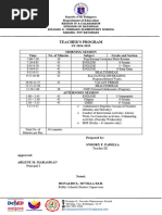 Matatag Class Program 2024 2025 | PDF