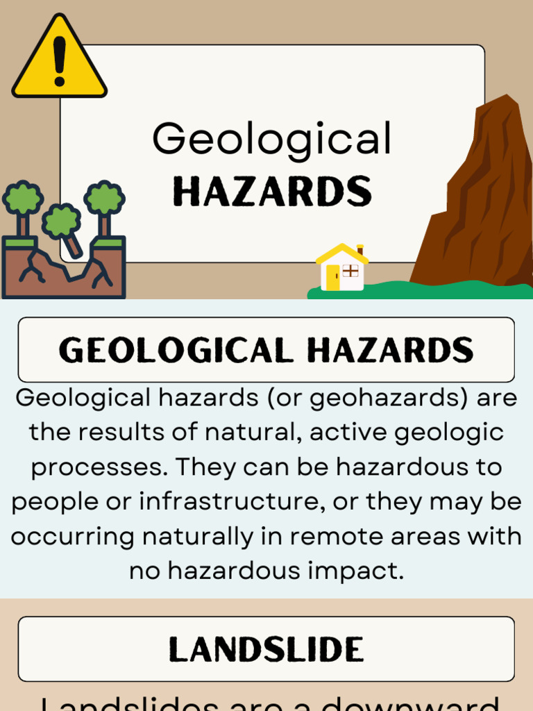 Other Geological Hazards | PDF