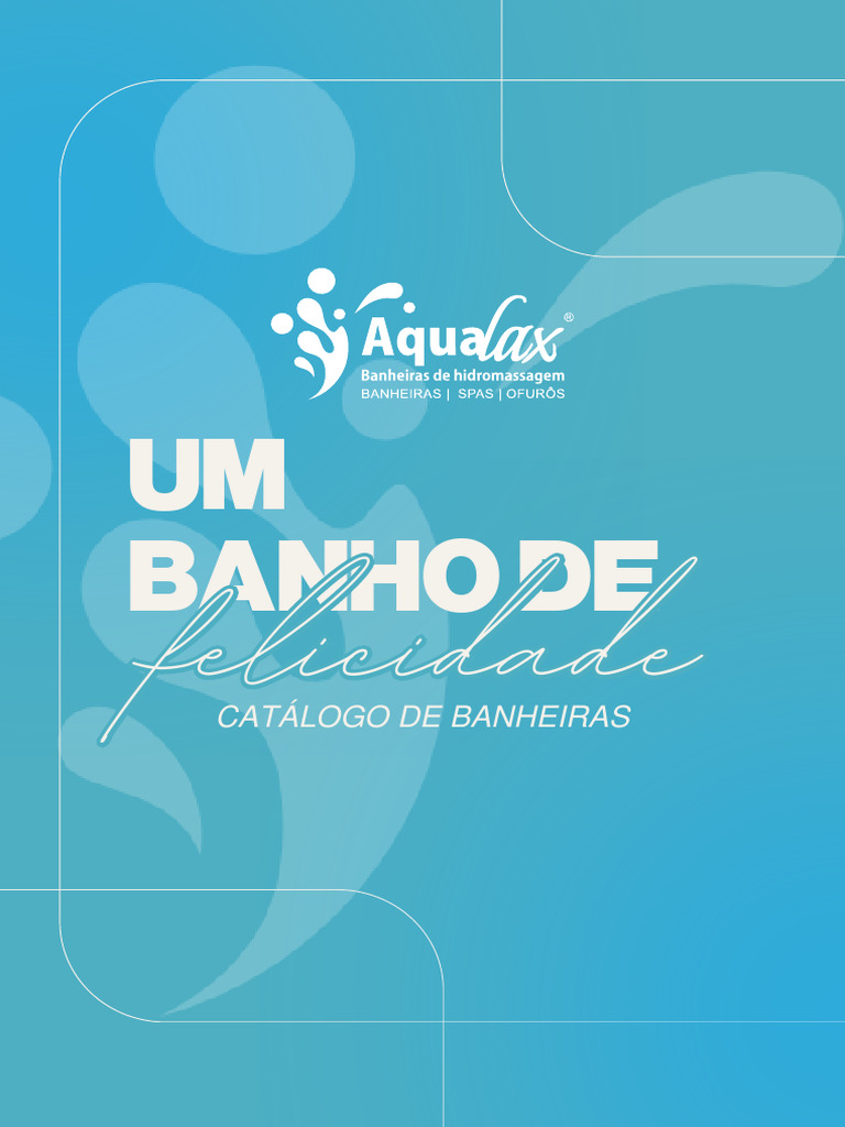 Catalogo de Banheiras Duplas Aqualax | PDF | Máquinas rotativas ...