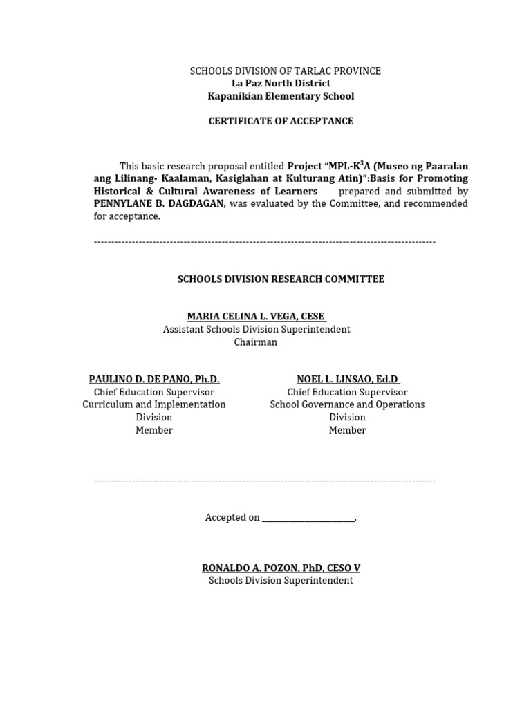 Revised ACTION RESEARCH MAM PENNYLANE LAPAZ TARLAC | PDF | Survey Methodology | Learning