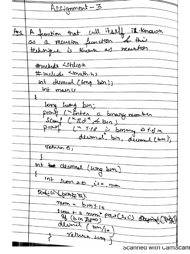 C Programing Assignment 3 1MV19EC021 | PDF