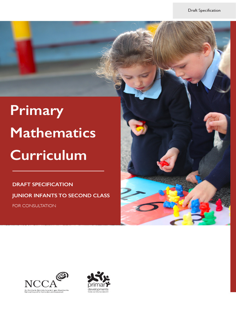 Primary Mathematics Curriculum Draft 2023 | PDF | Learning | Mathematics
