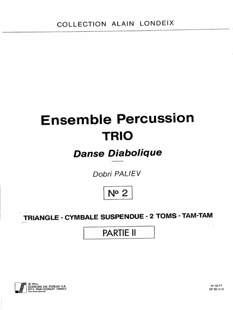 Percussion 2 | PDF