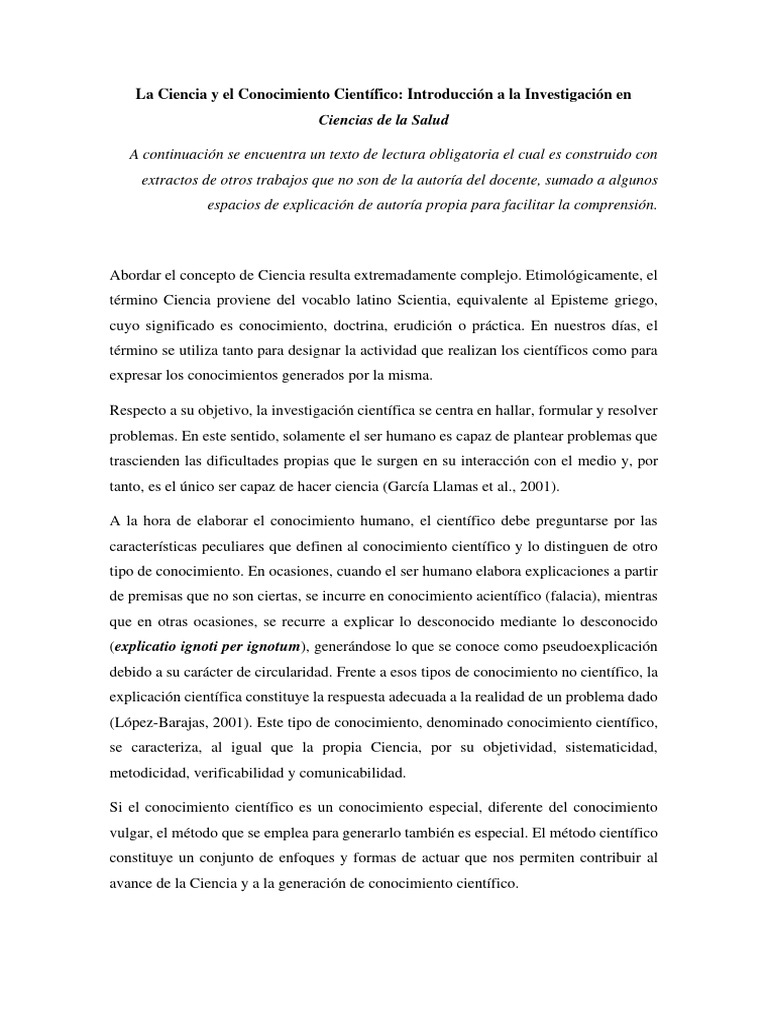 Lectura - Proceso de Investigación y Formulación de Obj, Hip y Preg ...