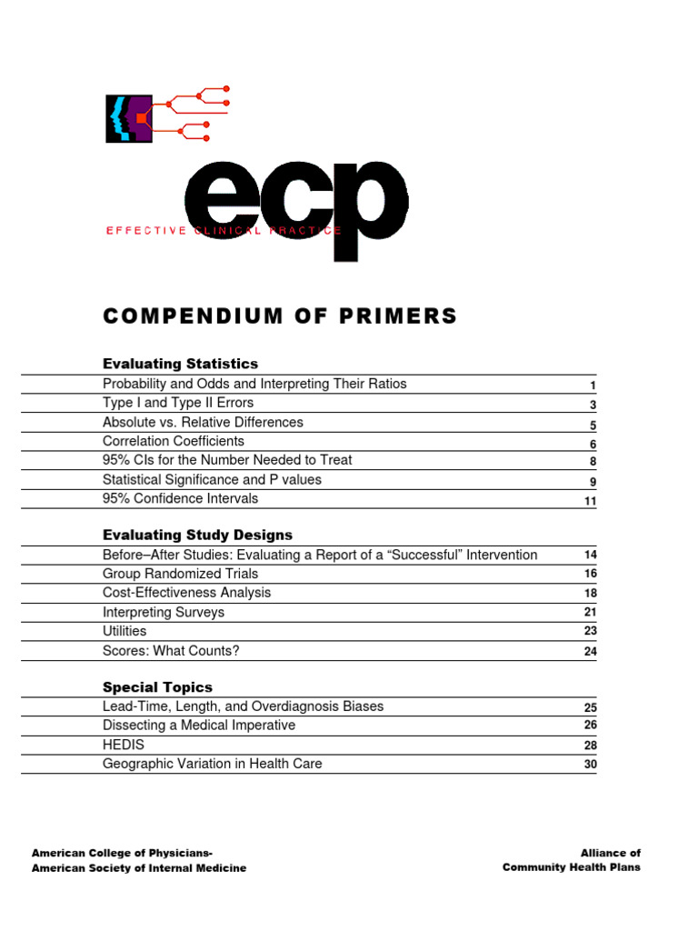 Compendium - of - Primers | PDF | P Value | Statistical Significance