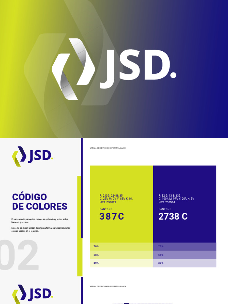 JSD Sebastian Duque Manual de Imagen Pereira | PDF | Marca | Marketing
