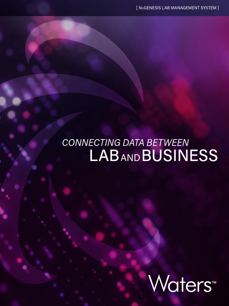 Waters Brochure NuGenesisLabManagementSystem 720003597 | PDF | Software | Information Technology ...