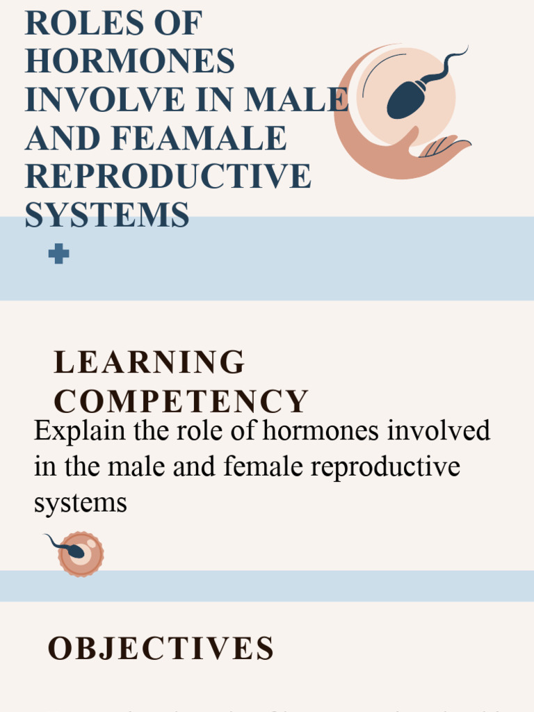Roles of Hormones 3rd Quarter | PDF | Reproductive System | Ovary