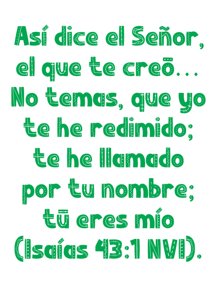 Versículo Devocionales | PDF