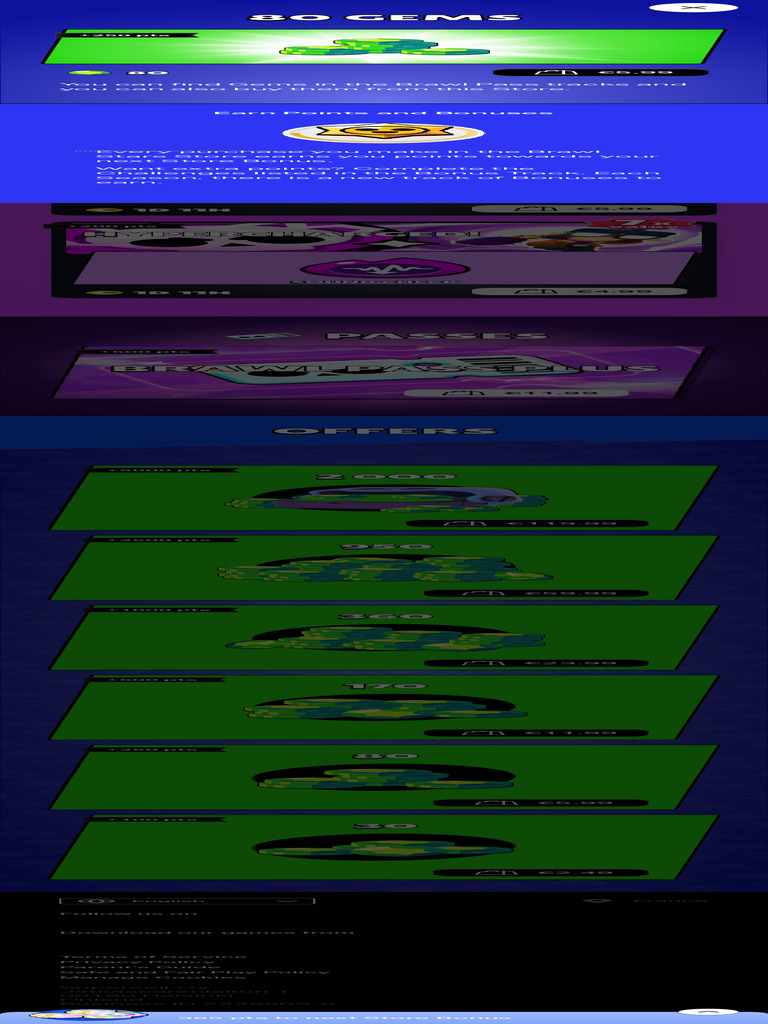 Brawl Stars - Supercell Store 2 | PDF | Video Games | Gaming