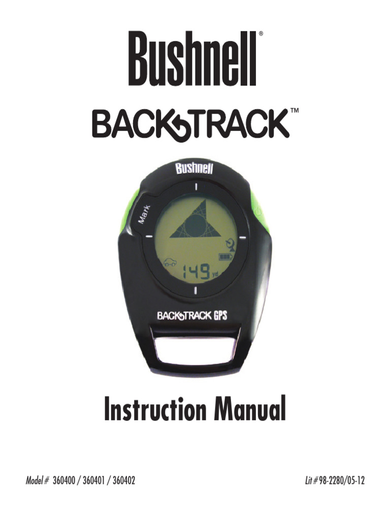 BackTrack G2 ML | PDF | Global Positioning System | Vehicles