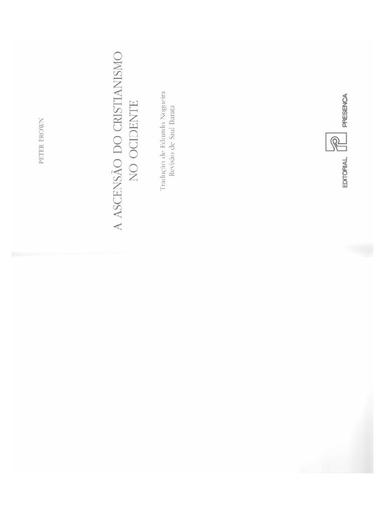 BROWN, Peter. Tempora Christiana. | PDF