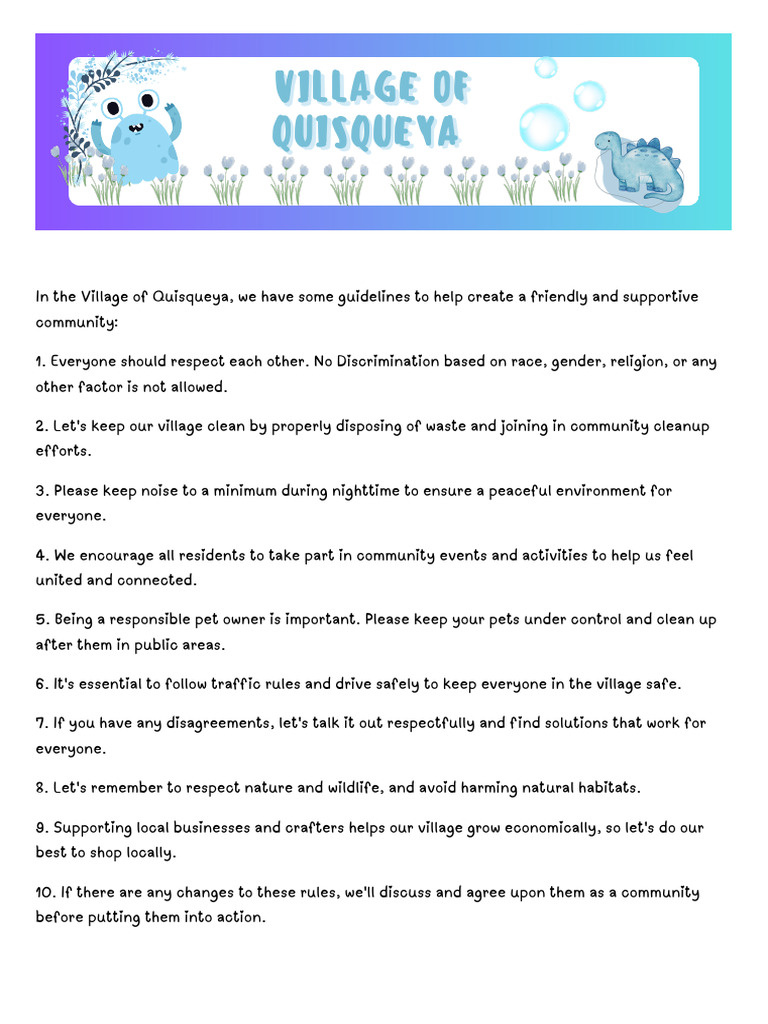 Rules For Quisqueya | PDF | Travel