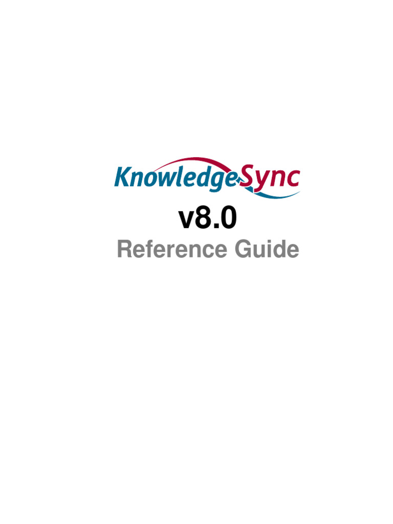 KnowledgeSync Event Manager Manual | PDF | Databases | Microsoft ...