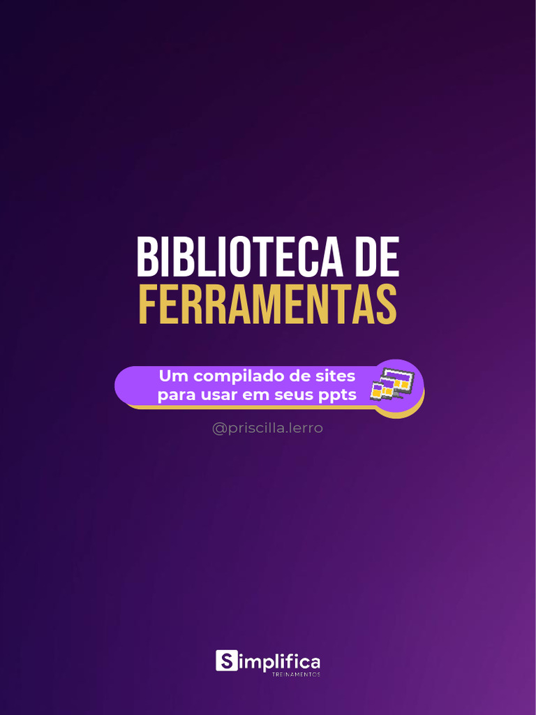 Biblioteca de Ferramentas | PDF