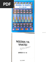 Tshivenda Novel Isha | PDF | Learning | Teachers