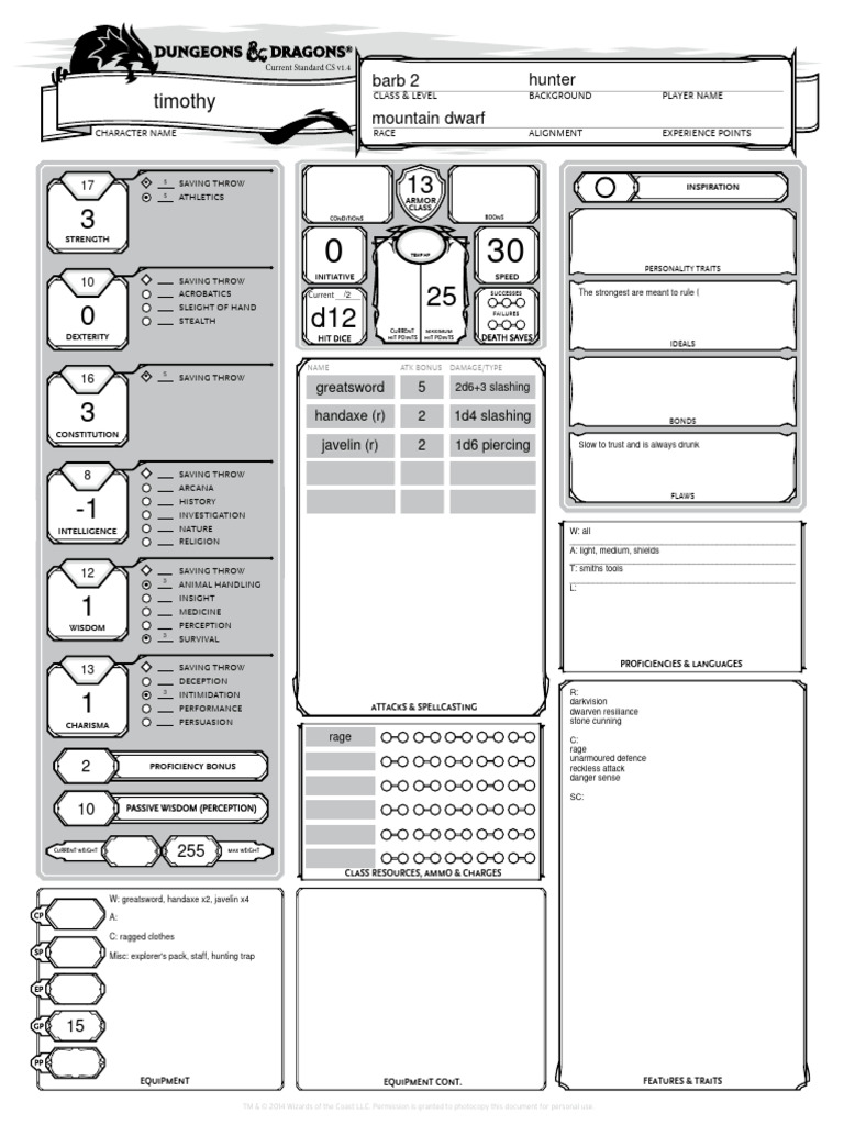 Timmy 2 | PDF | Gaming | Role Playing Video Games