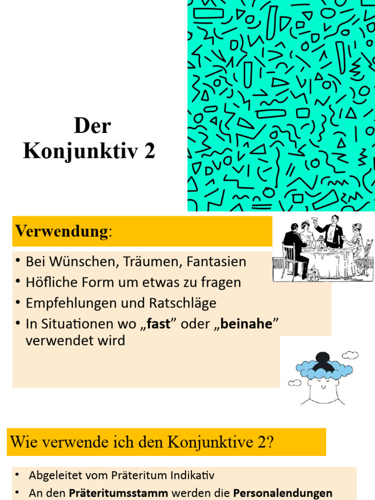 Konjunktiv 2 | PDF