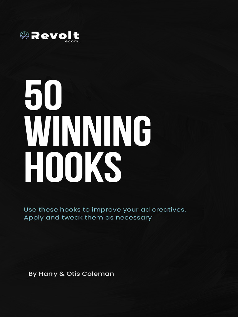 50 Advert Hooks - Revolt | PDF | Self-Improvement