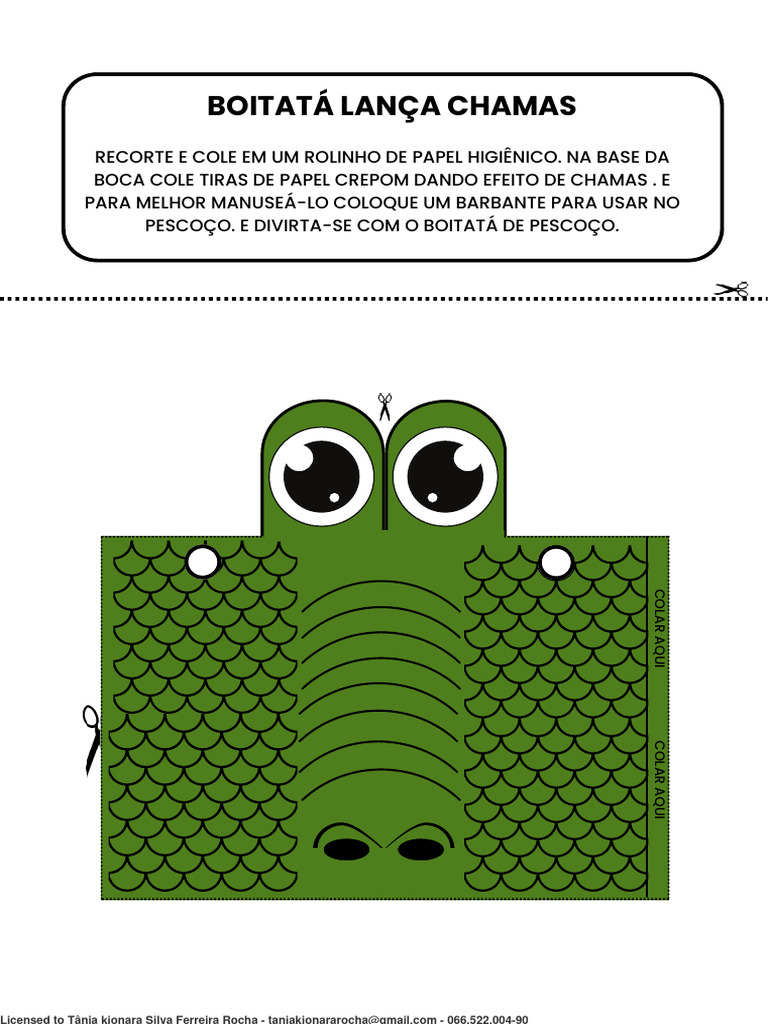 Boitatá Lança Chamas | PDF