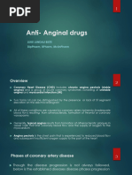 Antianginal Drugs: Mechanisms & Classes | PDF | Vasodilation | Vascular ...
