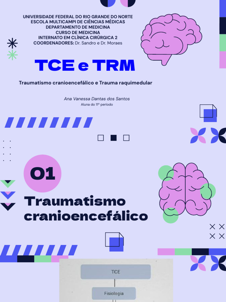 Cópia de Cranioencephalic Trauma by Slidesgo | PDF | Traumatismo ...