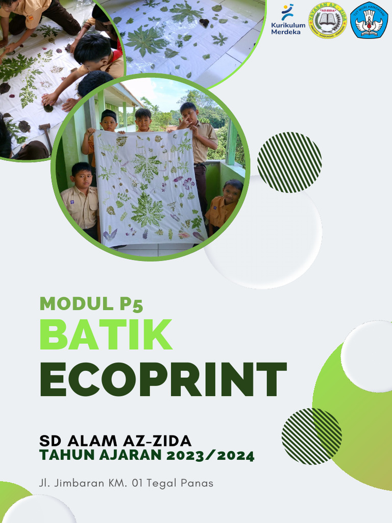 Modul Ajar P5 Batik Ecoprint | PDF | Karier & Perkembangan | Seni
